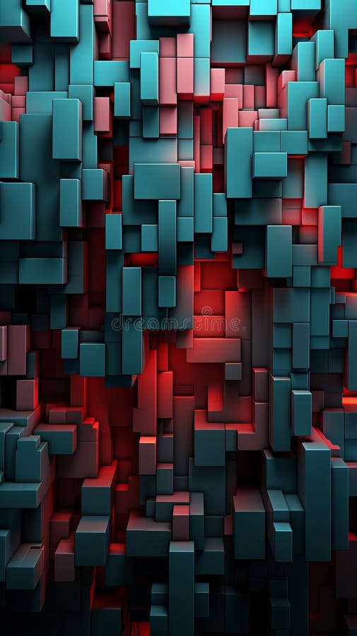 Abstract 3d Cube Wallpapers Hd Wallpapers Stock Illustration ...