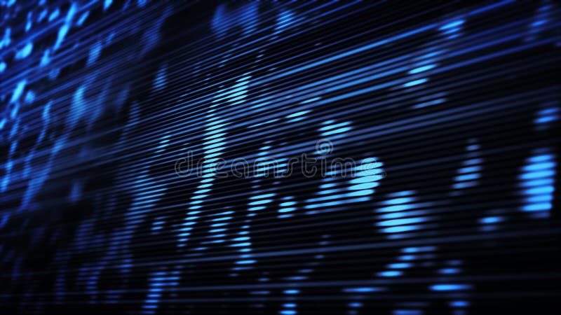 Abstract 3d Digital High Technology Background Loop Stock Footage ...