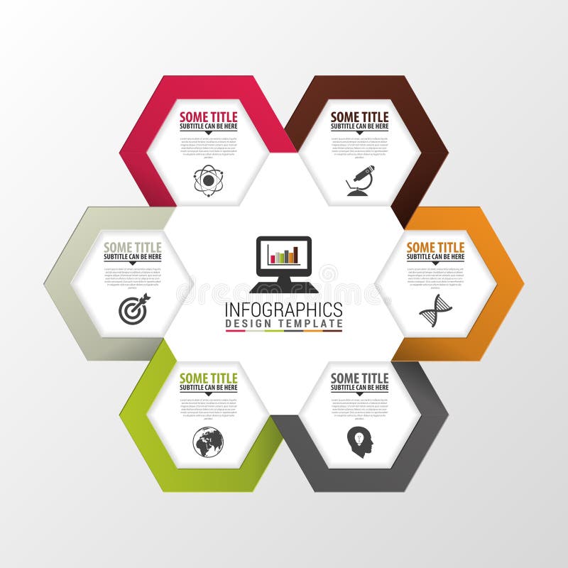 Abstract 3D Digital Illustration Infographic. Vector Illustration Stock ...