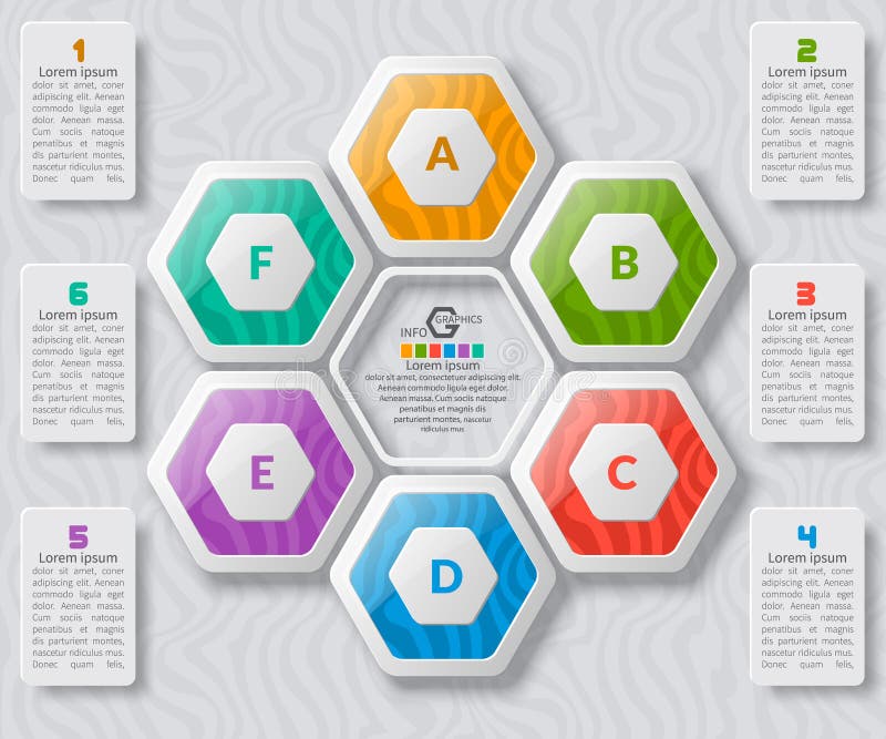 Abstract 3D Document Infographics Vector Illustratie - Illustration of ...
