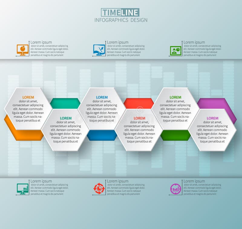 Abstract 3D Document Infographics Vector Illustratie - Illustration of ...