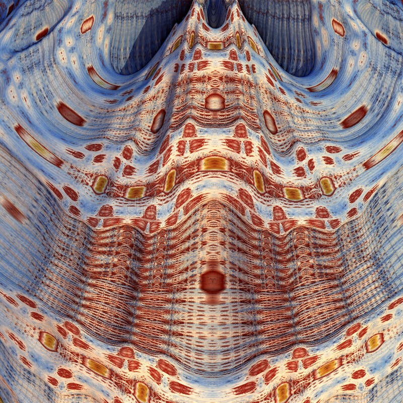 Abstract 3d Form, Alien Body Imitation. 3d Pattern, 3d Rendering Stock ...