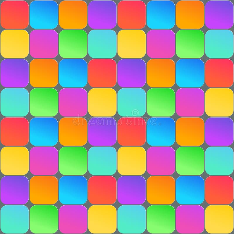 Abstract 3d Geometric Background. Colorful Seamless Texture with Shadow ...