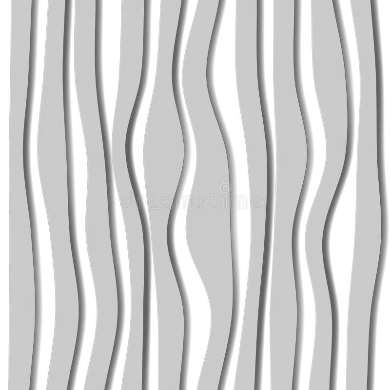 Abstract 3d Geometric Background. White Seamless Texture with Shadow ...