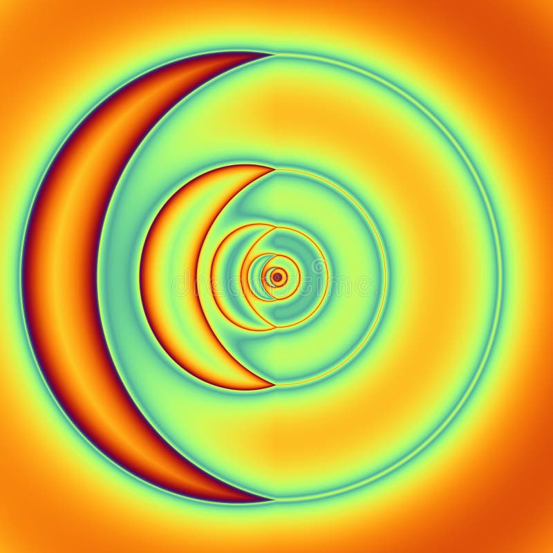 3d Geometric Color Gradient Pattern Stock Illustration - Illustration ...