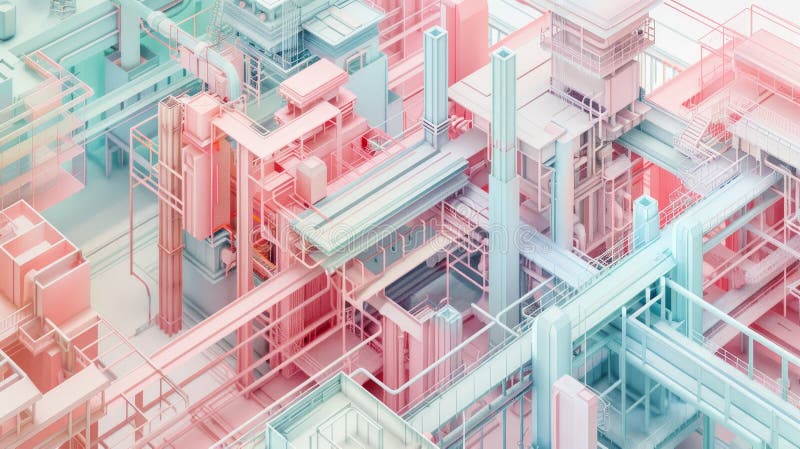 Interconnected Geometr Stock Illustrations – 4 Interconnected Geometr ...