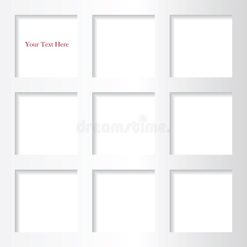 Abstract 3D Geometrical Round Corners Design Stock Vector ...