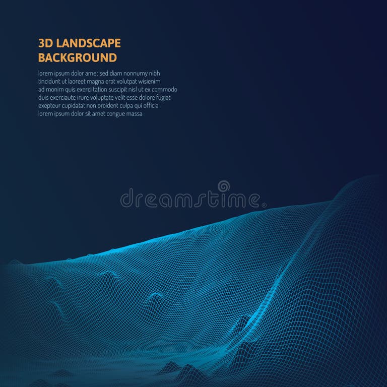 Abstract 3D Graphics. Virtual Reality and Optical Illusions Stock ...