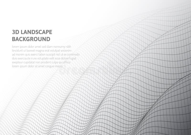 Abstract 3D Graphics. Virtual Reality and Optical Illusions Stock ...