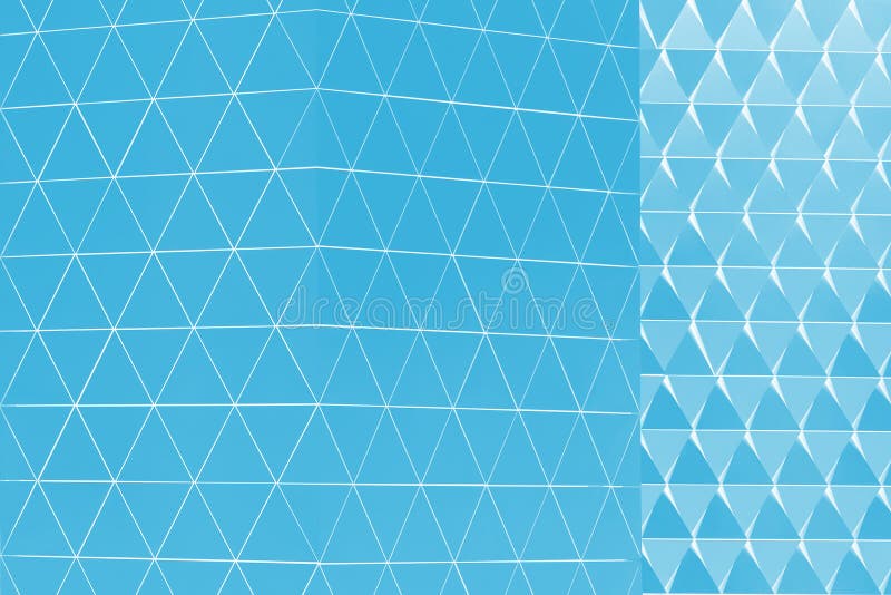 Abstract 3d Illustration Architectural Pattern Stock Illustration ...