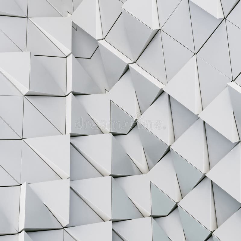 Abstract 3d Illustration Architectural Pattern Stock Illustration ...