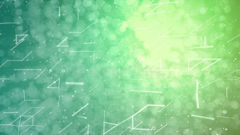 Abstract 3D Illustration - Cute Bright Cyber Abstract Background, it ...