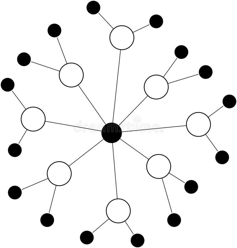 Abstract 3d Illustration of Molecule Model Isolated on White Background ...