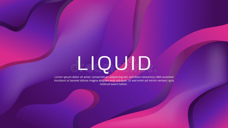 Abstract 3D Liquid Gradient Background with Soft Color for Web Landing ...
