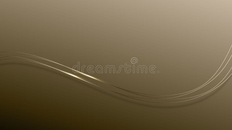Abstract 3D Luxury Lines Elements with Glowing Light Effect on ...