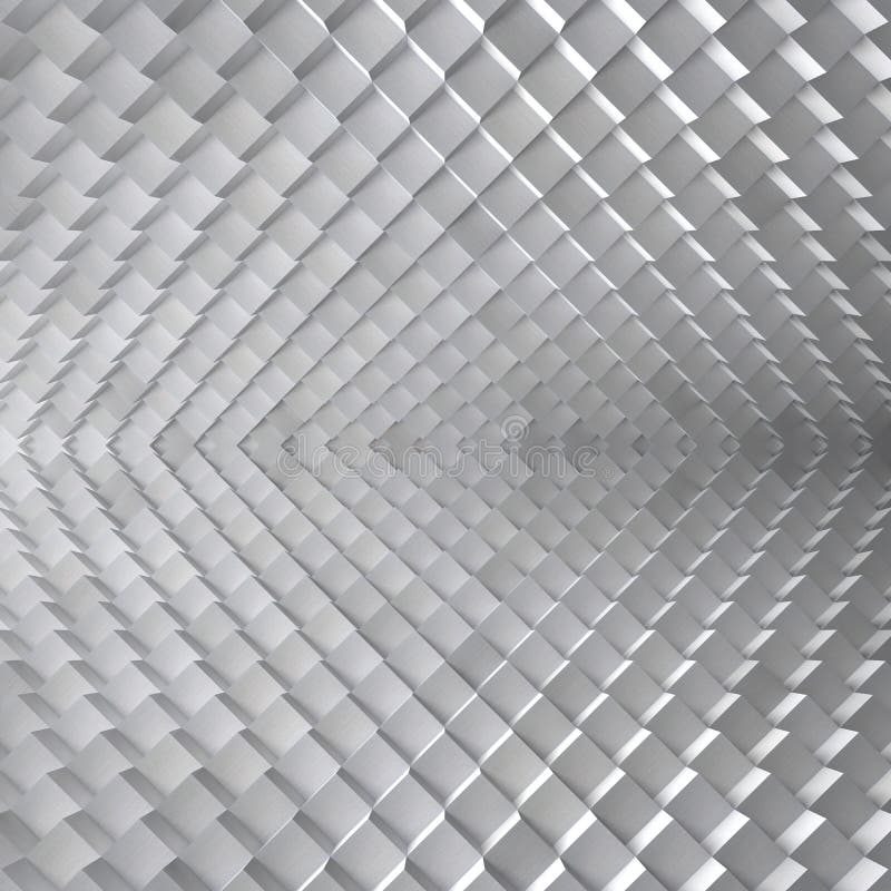 Abstract 3D Metal Backdrop stock illustration. Illustration of metallic ...
