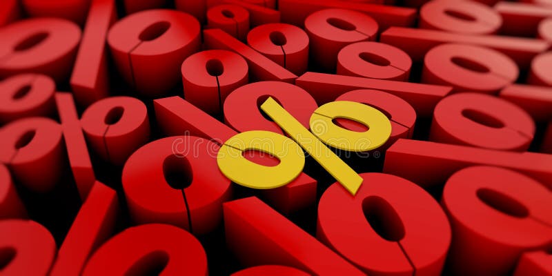 Abstract 3D Numbers Background Computer Generated Render Stock ...