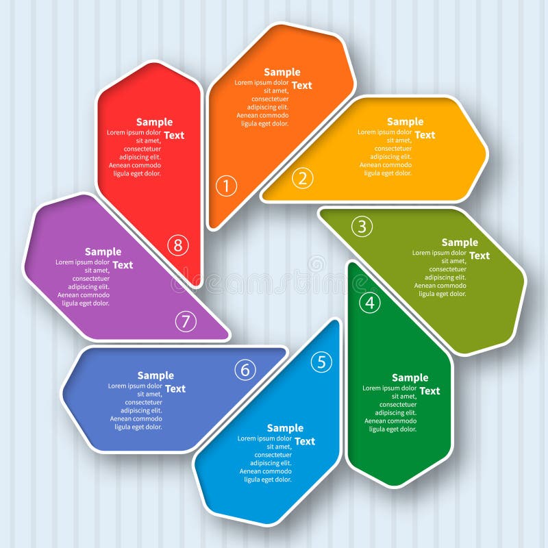 Abstract 3D Paper Infographics. Business Template .Vector Illustration ...