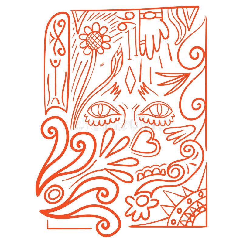 Abstract 2D Pattern Design Background Stock Vector - Illustration of ...