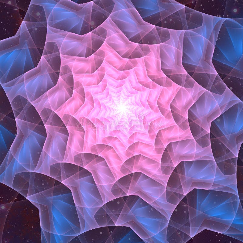 Blue Infinity Matrix Web Background Stock Illustration - Illustration ...