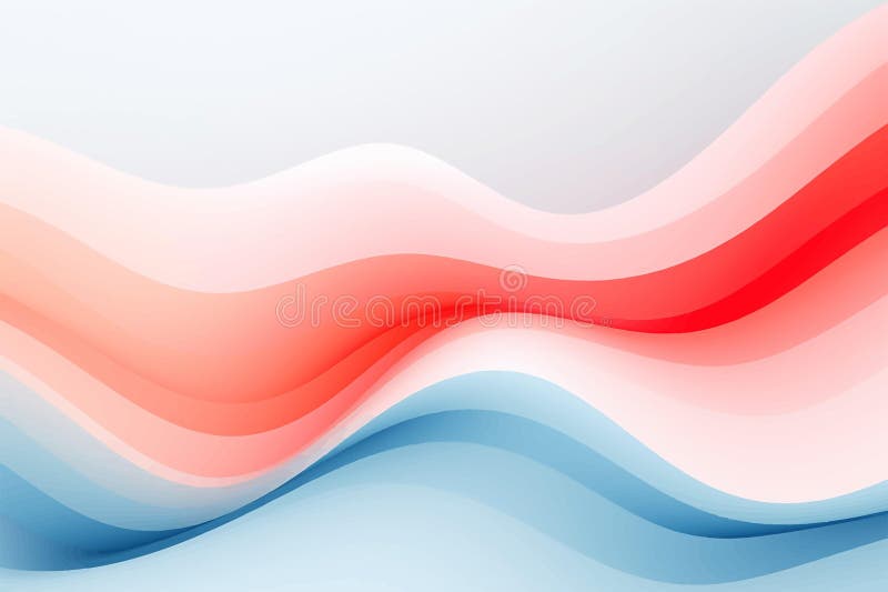 Abstract 3d Render Curves and Lines Pleasant Soft Col Isolated Vector ...