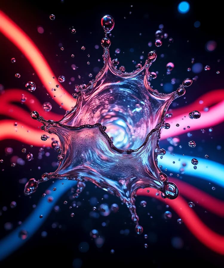 3d Render, Laser Show, Night Club Interior Lights, Stock Illustration ...