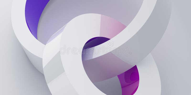 Abstract 3D Render of Modern Background Stock Illustration ...