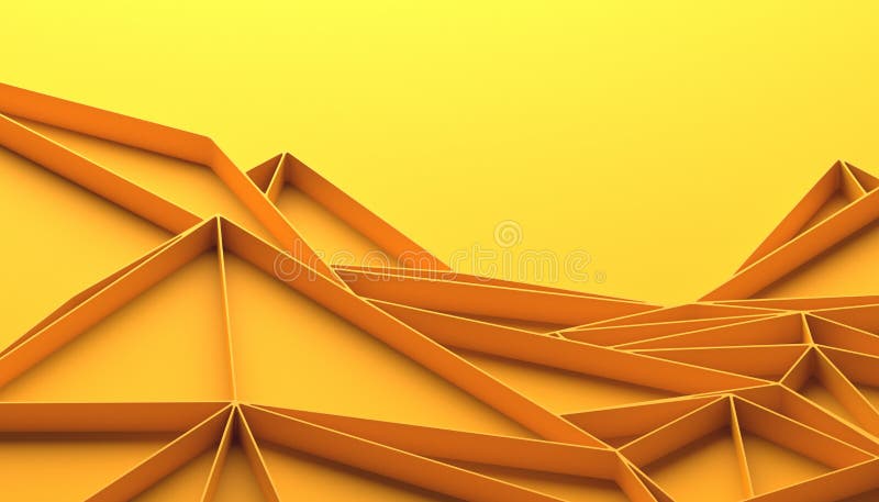 Abstract 3D Render stock illustration. Illustration of wallpaper ...
