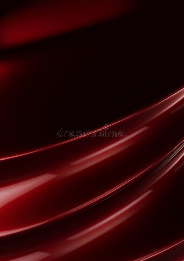 Abstract 3D Rendered Candy Red Gloss Wave Shape Ripple Background Stock ...