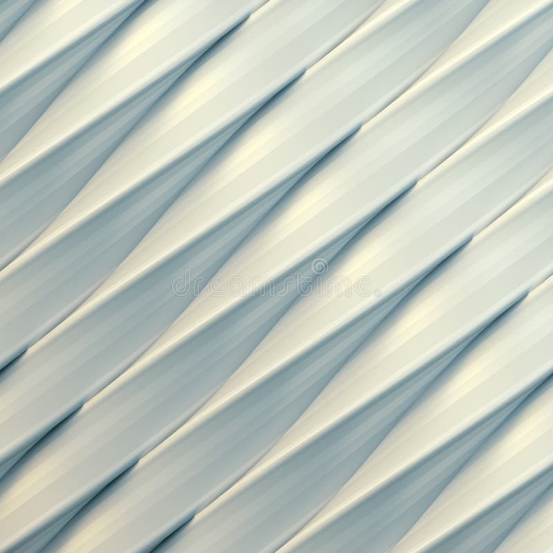 Abstract 3d Rendering Digital Illustration Background of Twisted White ...