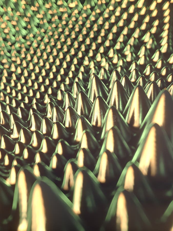 Abstract Ferromagnetic Fluid. Design Element. 3d Rendering Digital ...