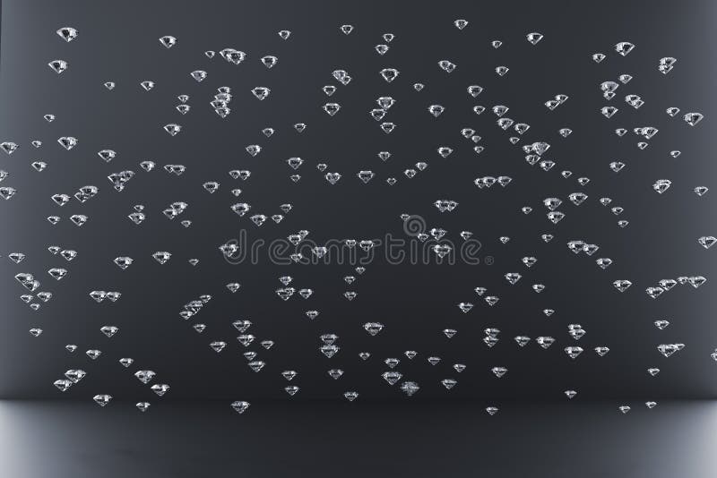 Falling diamonds stock illustration. Illustration of falling - 30325243