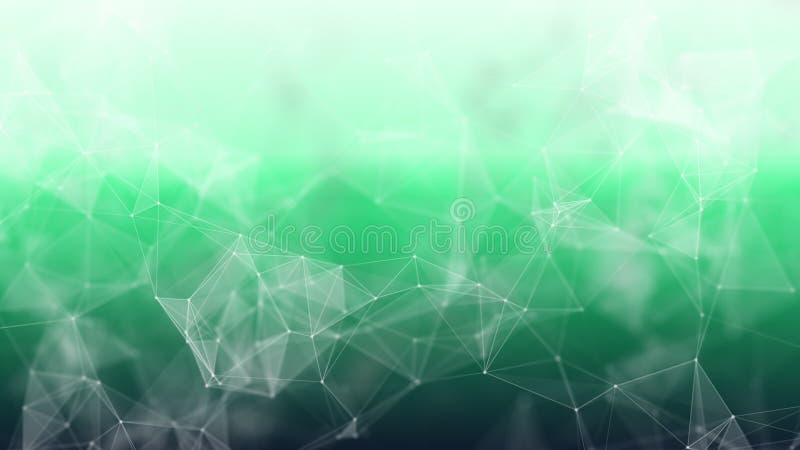 Abstract 3d Rendering Futuristic Dots And Lines Computer Geometric Digital Connection Structure