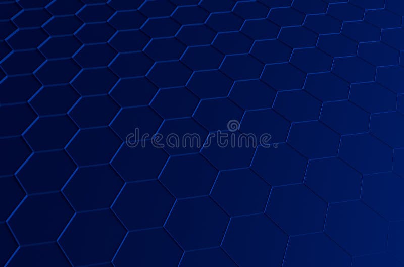 Abstract 3d Rendering of Futuristic Surface with Stock Illustration - Illustration of data, blue ...