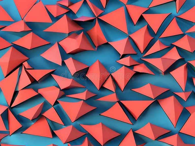 Abstract 3D Rendering of Octahedral Shape Morphing Simple Stock ...