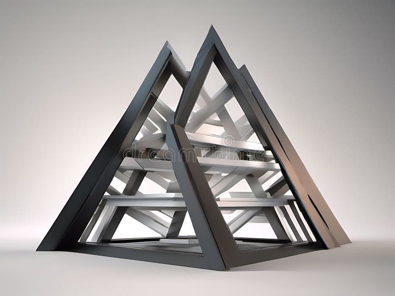 Pyramidical Structures Stock Illustrations – 4 Pyramidical Structures ...