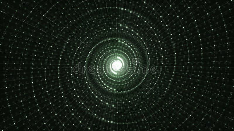 Abstract 3d Rendering Spiral Particle Background. Stock Video - Video of black, futuristic ...