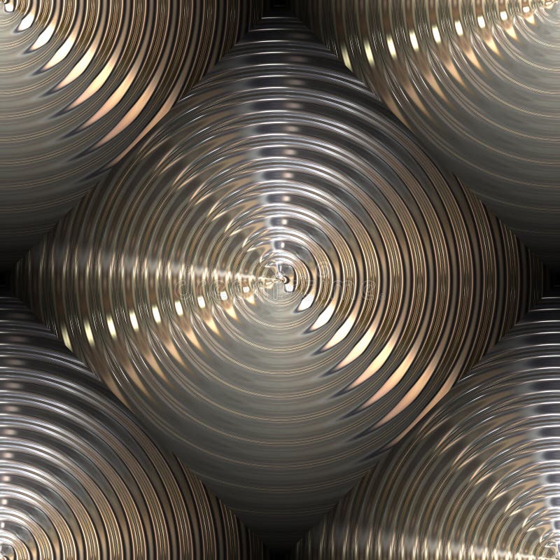 3d Silver Metallic Texture Pattern Stock Illustration - Illustration of ...