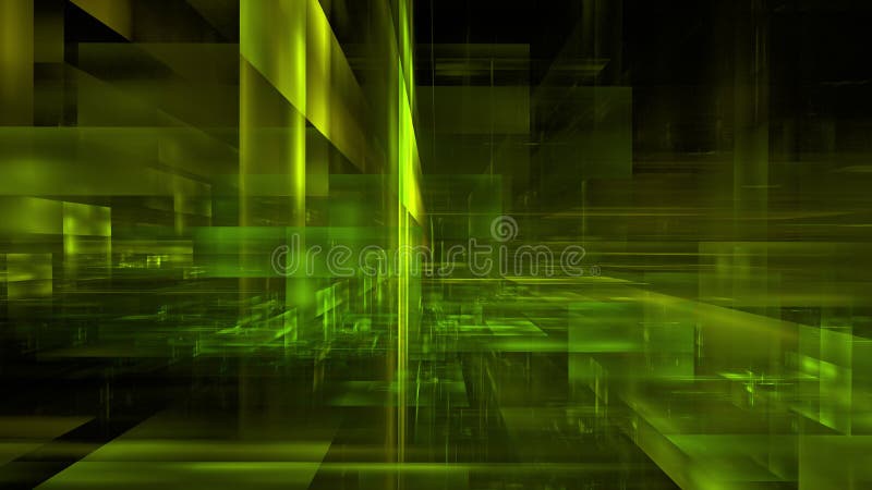 Abstract 3d Space, Design Elements. Digital Technologies and Data ...