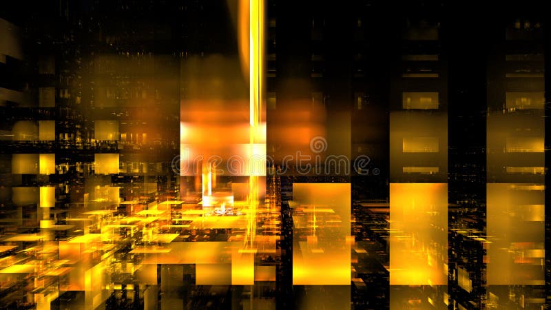 Abstract 3d Space, Design Elements. Digital Technologies and Data ...