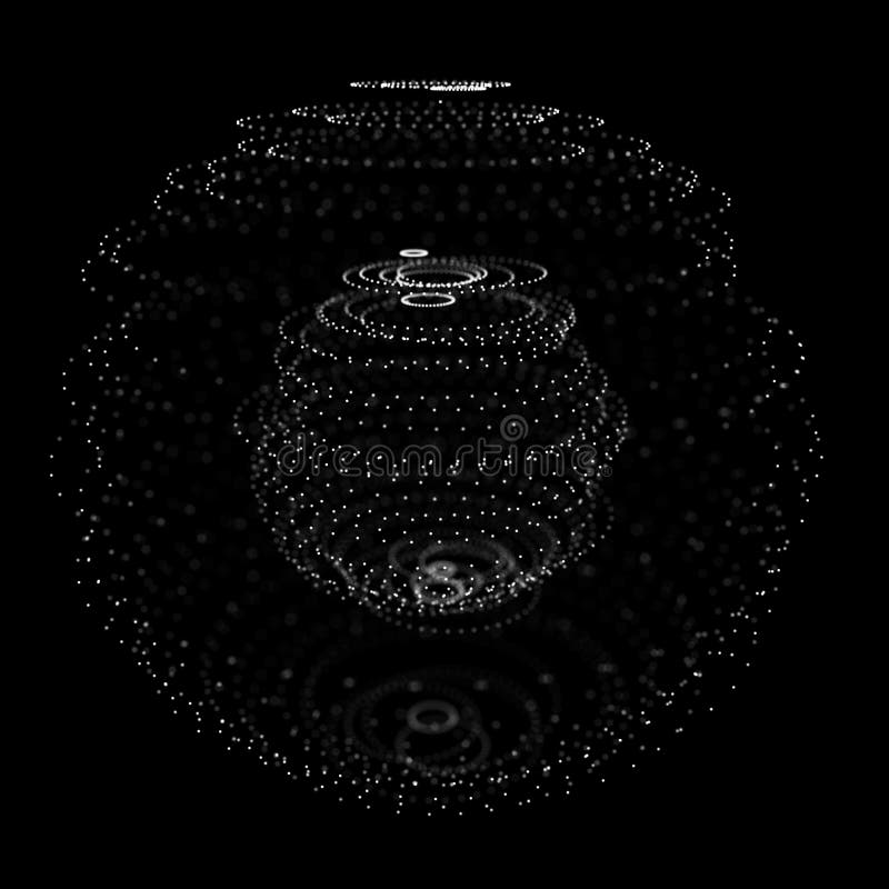 Abstract 3d Sphere Made of Points. Futuristic Technology Style. Sphere ... Abstract 3d Sphere Made of Points. Futuristic Technology Style. Sphere ...