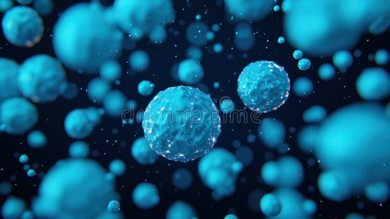 Abstract 3D Spheres, a Mesmerizing Visual Representation of Molecules ...