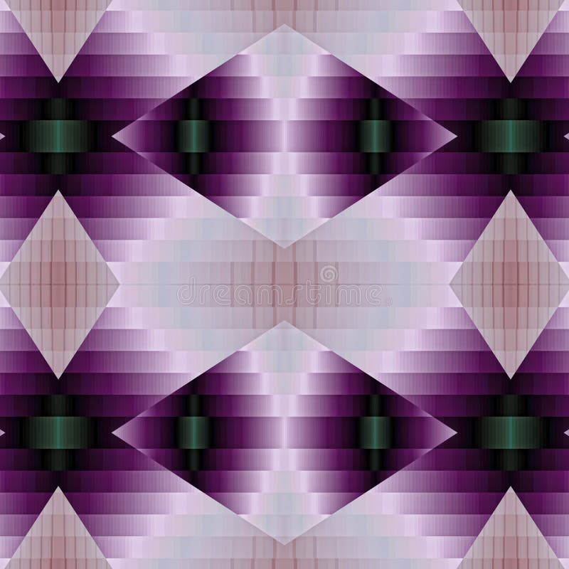 3d Symmetric Geometric Pattern Stock Illustration - Illustration of ...