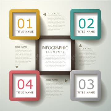 Abstract 3d Tag Infographics Stock Vector - Illustration of label ...