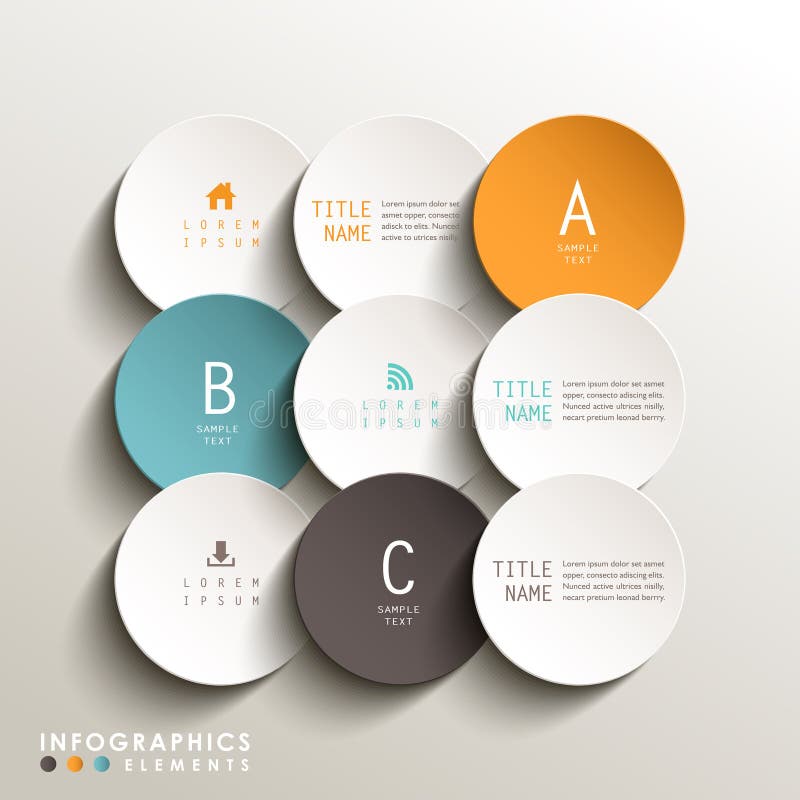 Abstract 3d Tag Infographics Stock Vector - Illustration of abstract ...