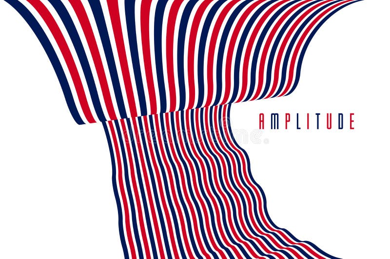 Abstract 3D Trendy Modern Lines in Perspective Vector Background ...