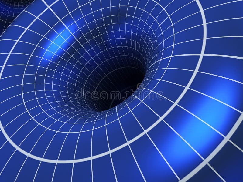 Abstract 3D Vortex Illustration. 3D Illustration Stock Illustration ...