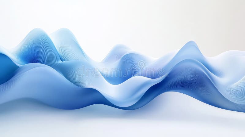 A Calming Blue and Green Geometric Pattern with Layered Squares and ...