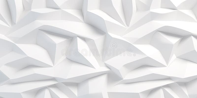 Abstract 3d White Background, Geometric Pattern Texture. Generative AI ...