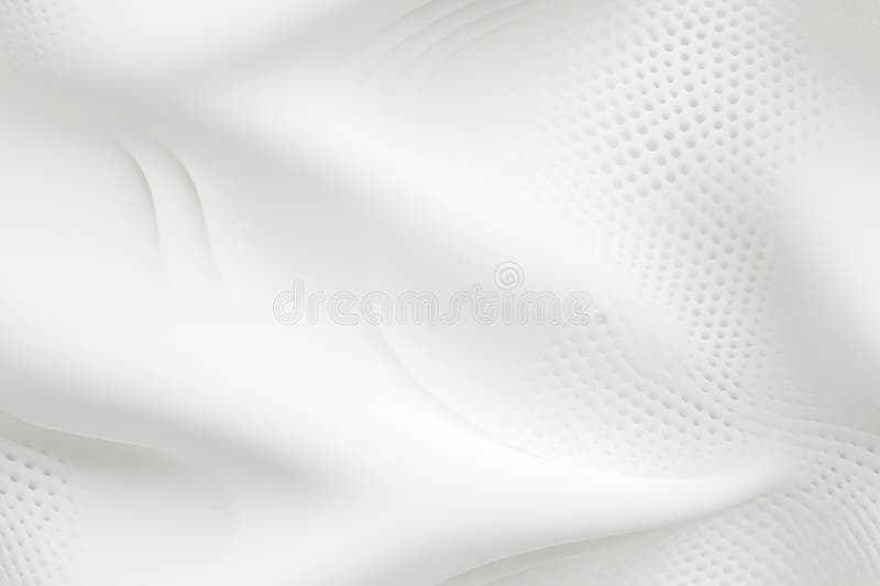 Abstract 3d White Background, Organic Shapes Seamless Pattern Texture ...